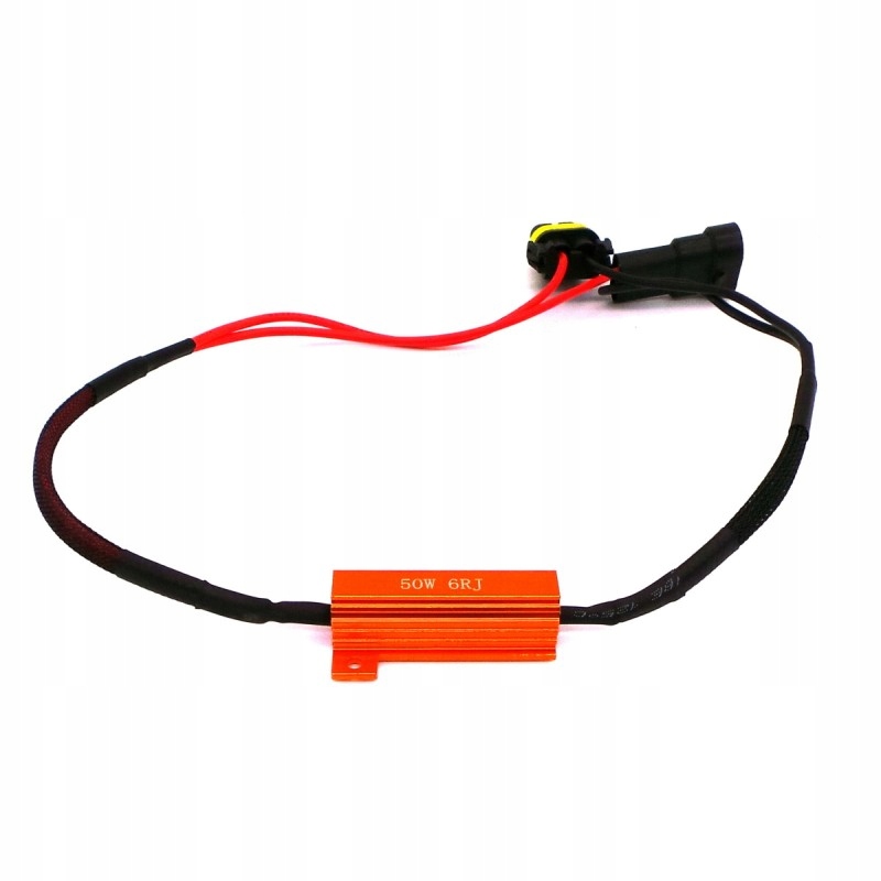 HB3 rezystor - dekoder błędu CAN 50W 6 Ohm 12V kasuje błędy S878 za 22 ... HB3 rezystor - dekoder błędu CAN 50W 6 Ohm 12V kasuje błędy S878 za 22 ...