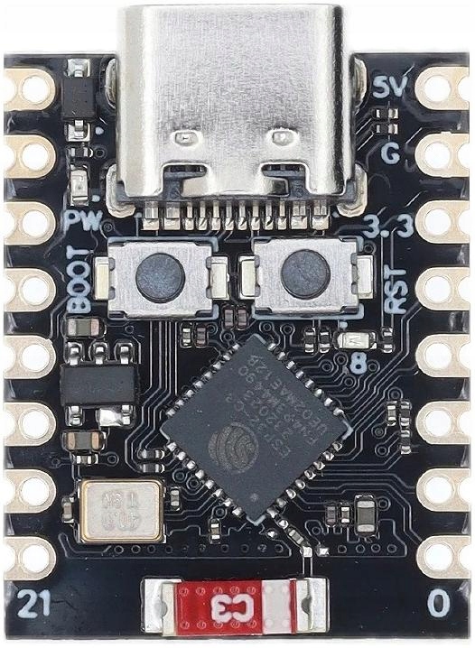 VÝVOJOVÁ DESKA ESP32-C3 SUPERMINI S BLUETOOTH WIFI MODULEM PRO ARDUINO ...