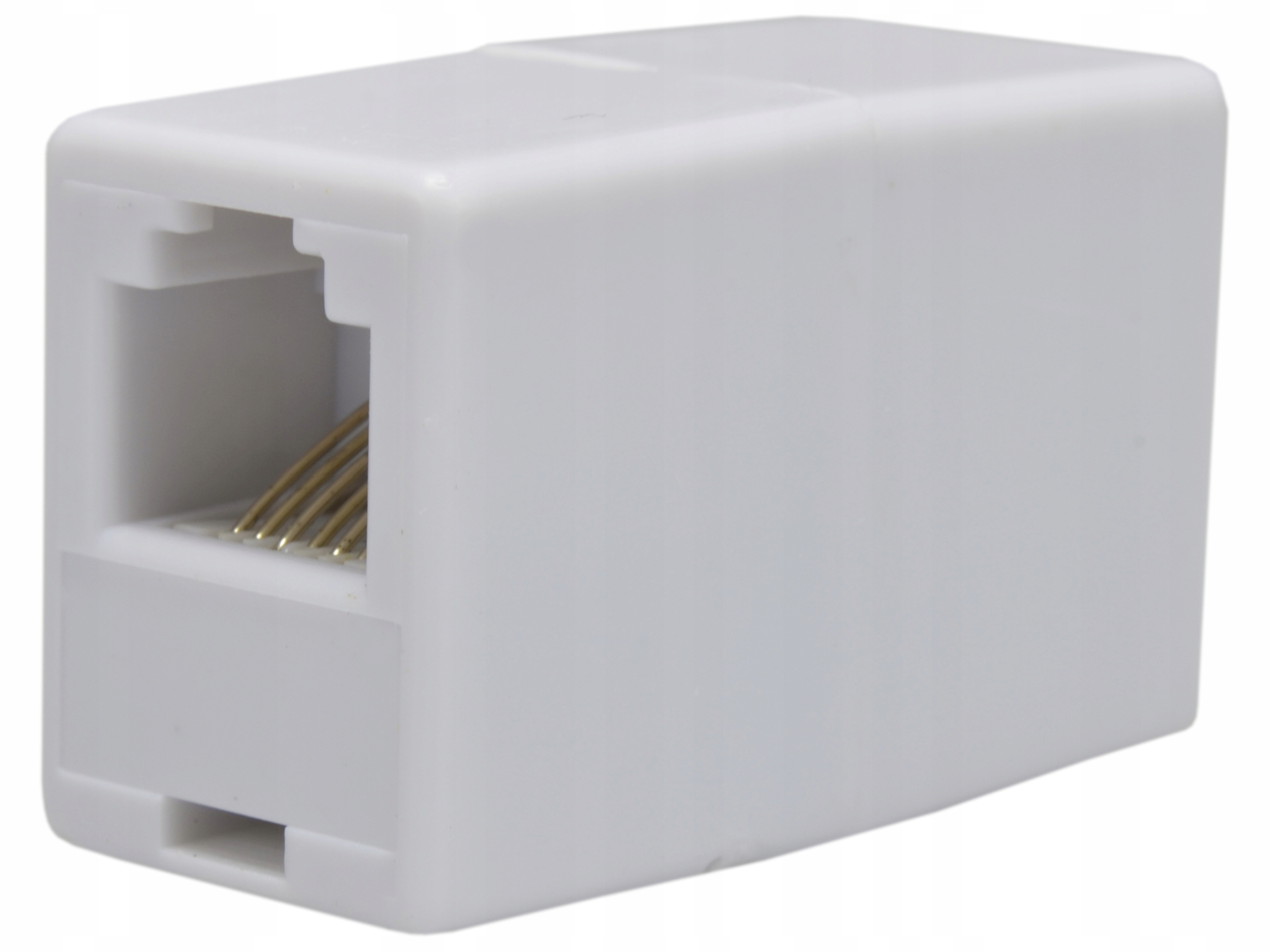 Łącznik modularny beczka adapter RJ12 6p6c kat.3 • Cena, Opinie - Allegro