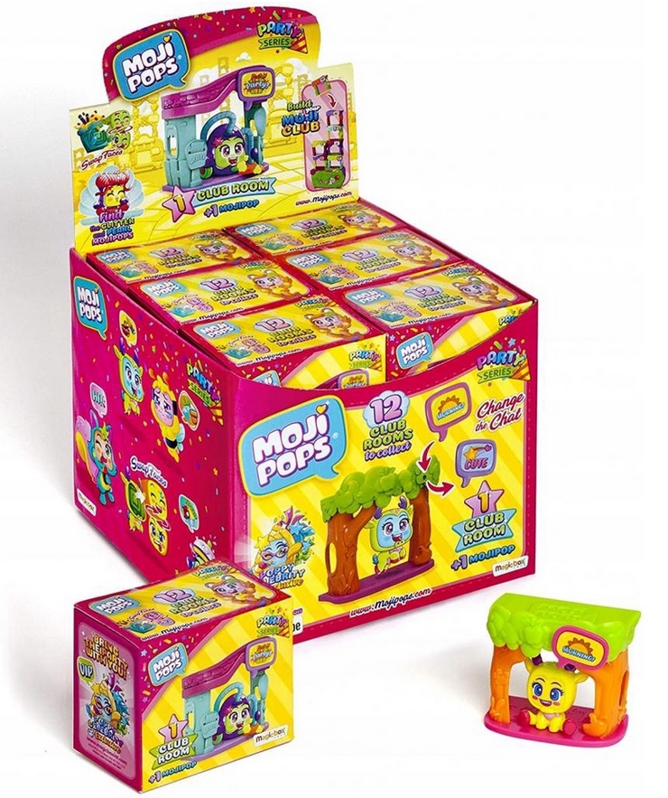Moji pops party pokój klubowy figurka MojiPops 13353502465 - Allegro.pl