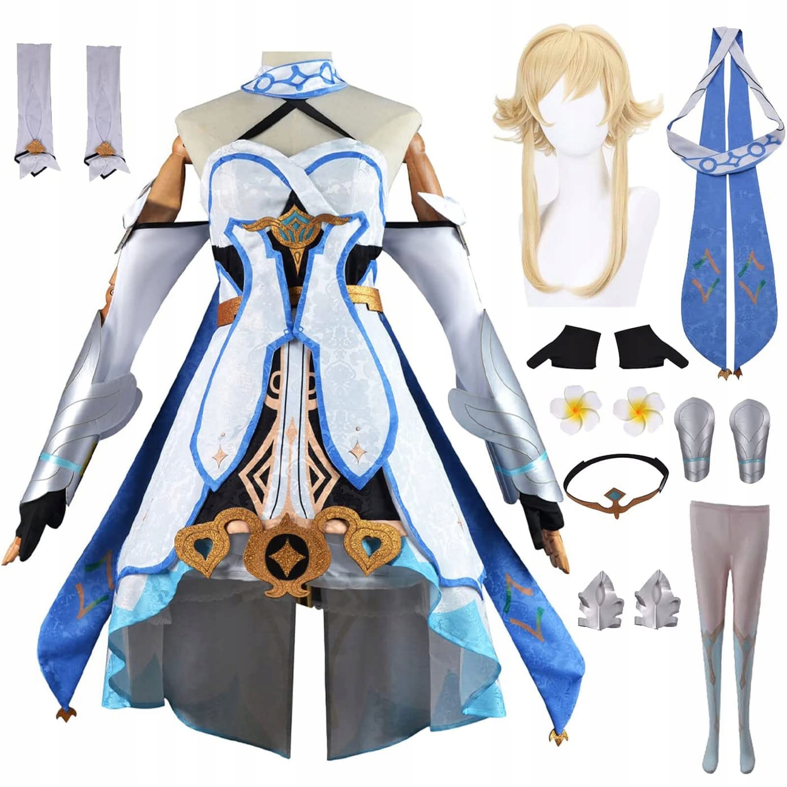 Genshin Impact Lumine Cosplay Kostium + Peruka,M 13968489677 - Allegro.pl Genshin Impact Lumine Cosplay Kostium + Peruka,M 13968489677 - Allegro.pl
