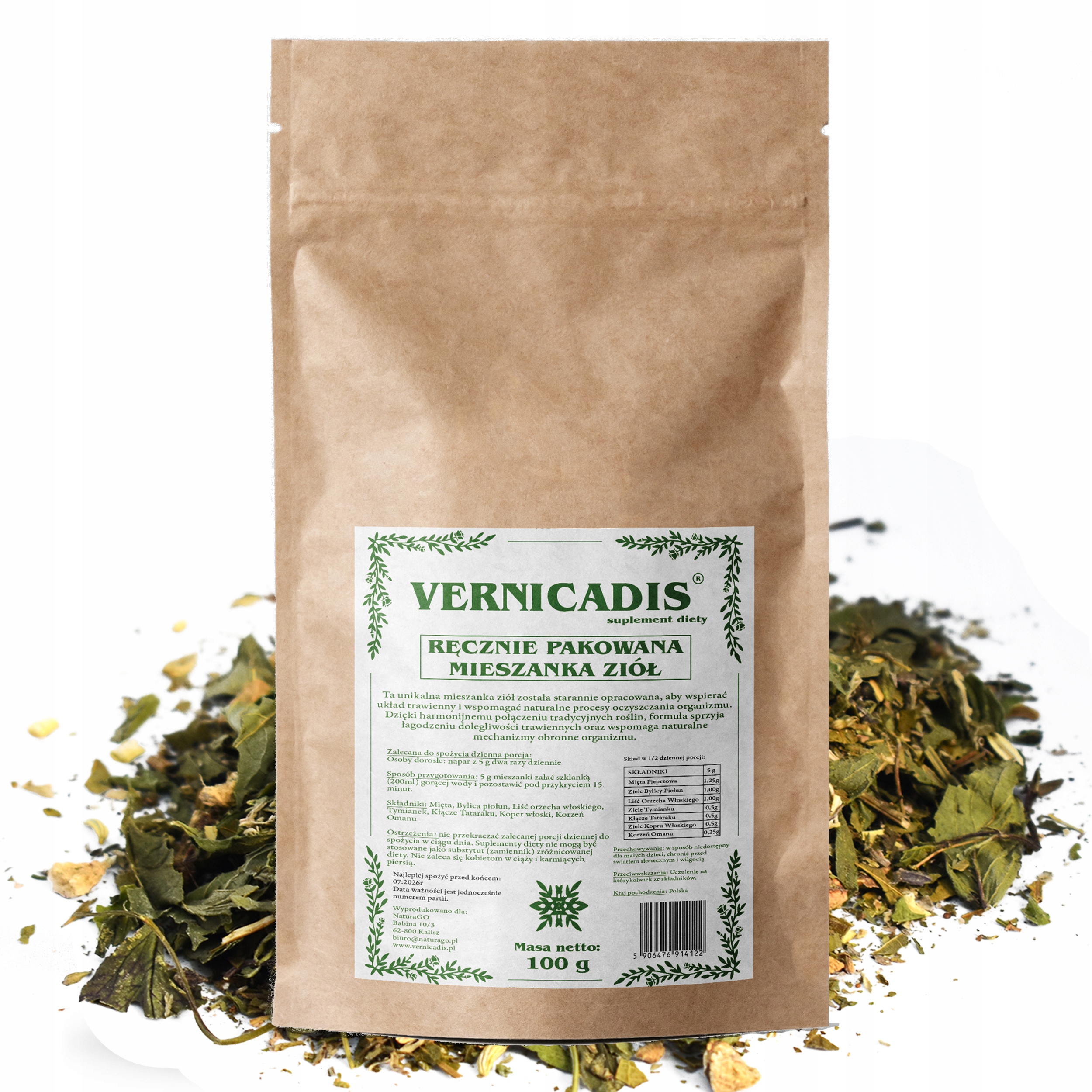 Vernicadis - Zioła i herbaty naturalne - Allegro.pl