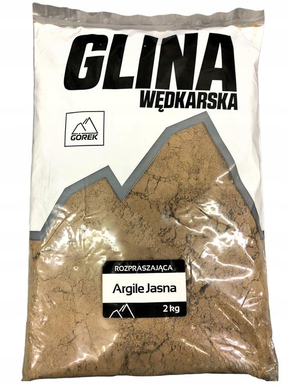 Górek Glina Argile Jasna 2kg • Cena, Opinie - Allegro