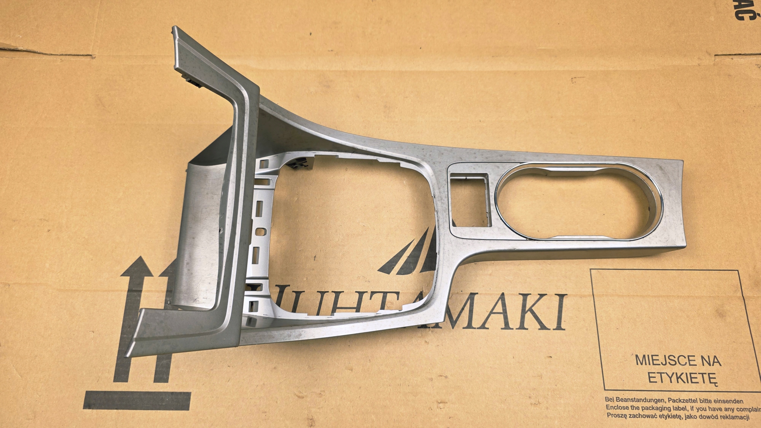 FORD MONDEO MK4 07-10 R RAMKA DEKOR TUNELU SREBRNA SZARA PODGRZEWANE FOTELE za 139.00PLN z ...