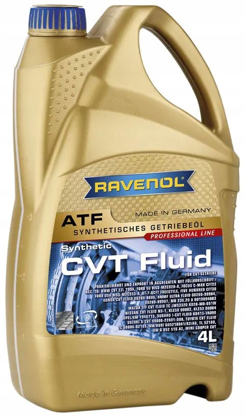 RAVENOL ATF CVT Fluid - 4L 4014835732599 za 226.37PLN z Olsztyn ...