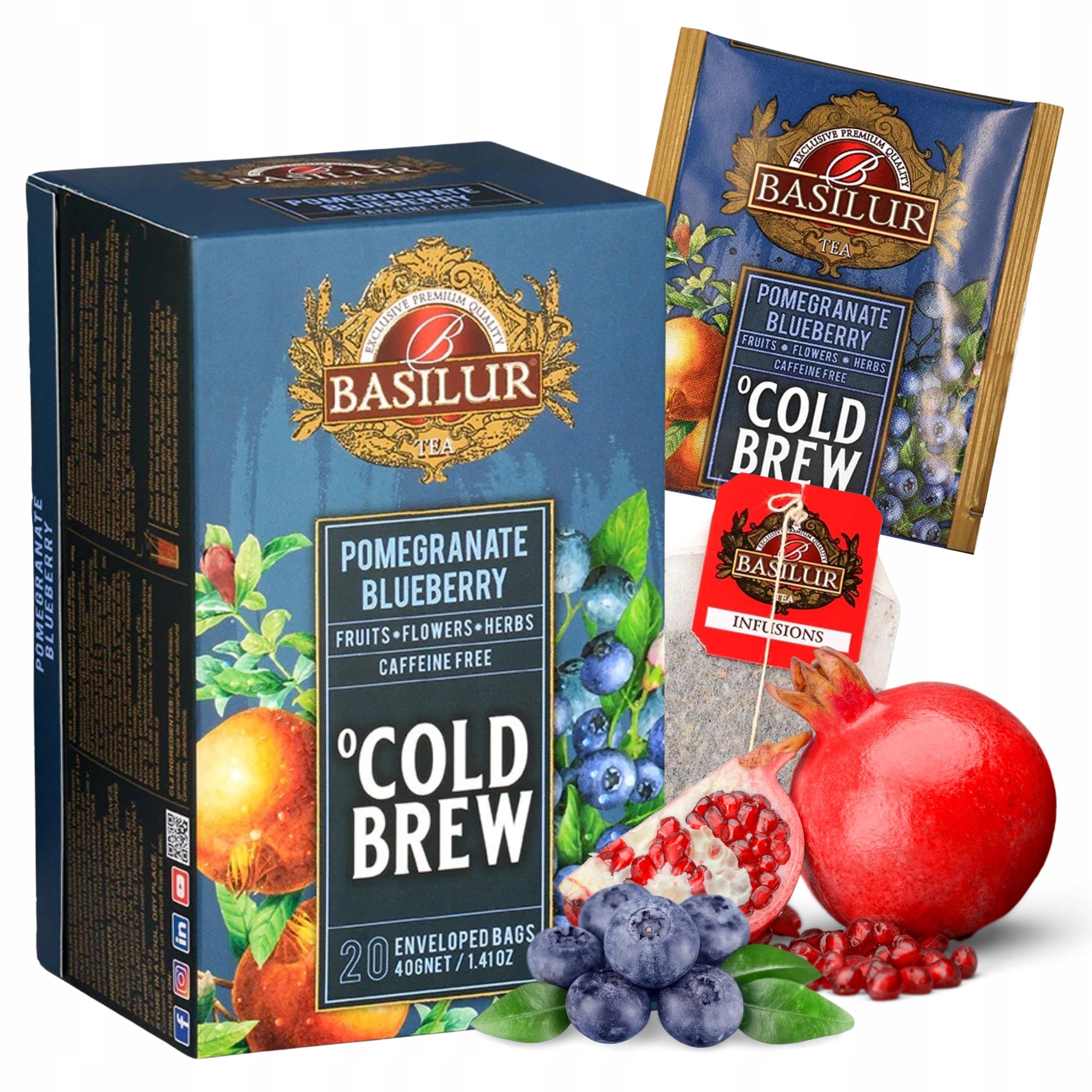 Gyümölcstea filteres Basilur 40 g, (5906555025107) • Ár, Vélemények ...