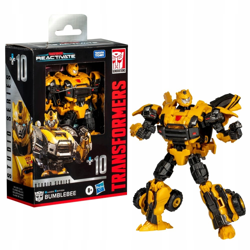HASBRO Figurka TRANSFORMERS Deluxe Class - Gamer Edition Bumblebee ...