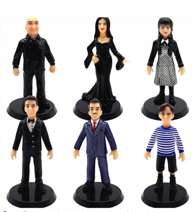 Figurki na Tort Wednesday - Niska cena na Allegro