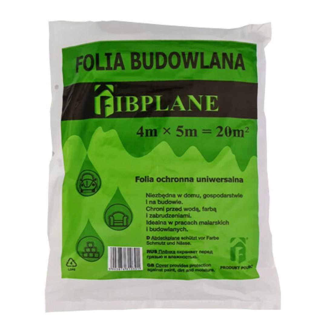 Fibplane Folia Budowlana Marki Fibor - Fibor | Sklep EMPIK.COM