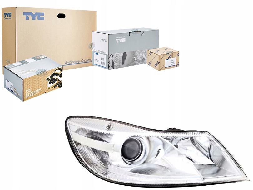 TYC REFLEKTOR LAMPA PRZEDNIA 1Z1941016F 1Z1941018S za 565.22PLN z Raba ...