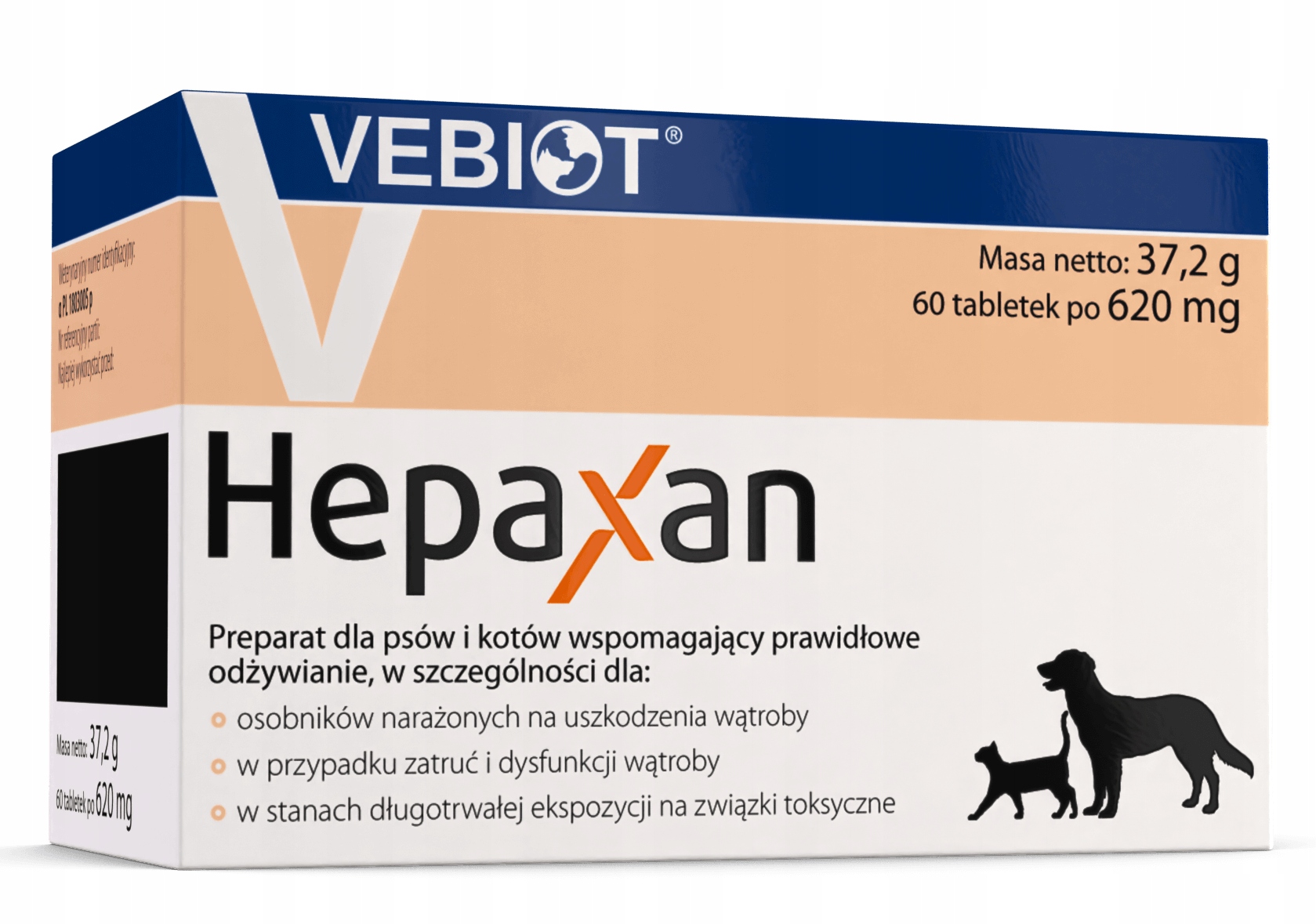 Vebiot Hepaxan 60 tabletek - porównaj ceny - Allegro.pl