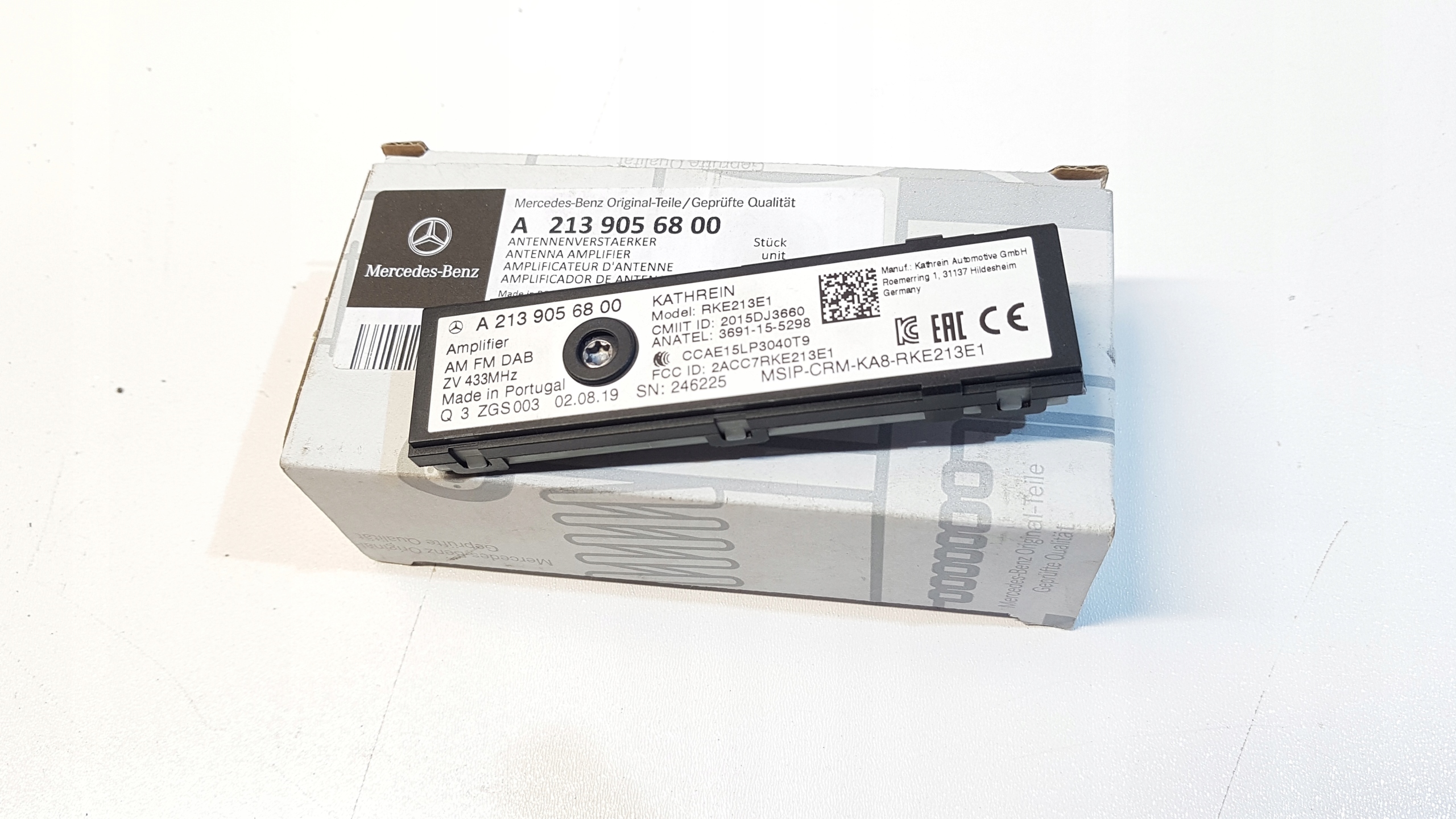 MERCEDES W213 W205 W177 GLC X253 C253 WZMACNIACZ ANTENY ANTENOWY ...