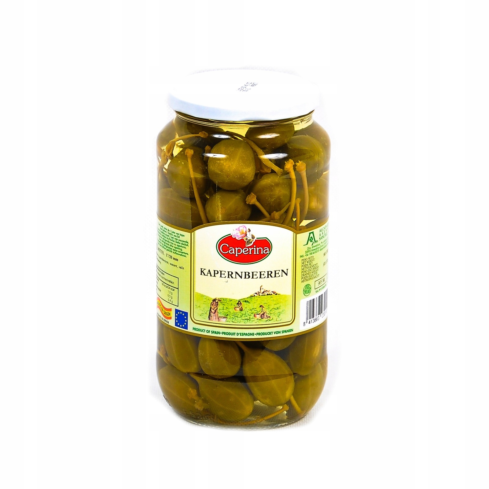 Kapary duże 500g CAPERINA (8413663230110) • Cena, Opinie • Warzywa marynowane 14255553687 • Allegro