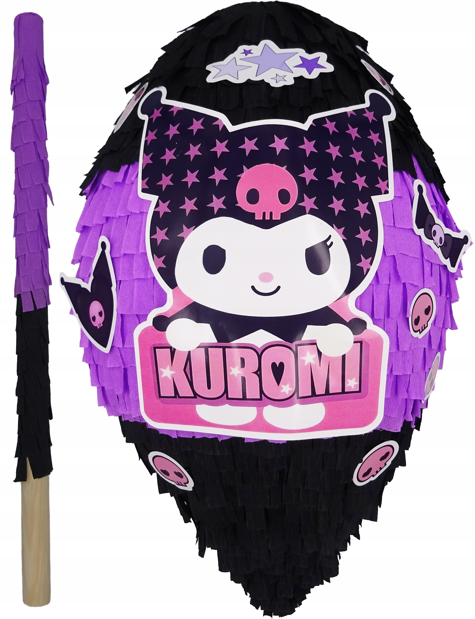 PINIATA KINDER PARTY NIESPODZIANKA URODZINY KUROMI HELLO KITTY DUŻA ...