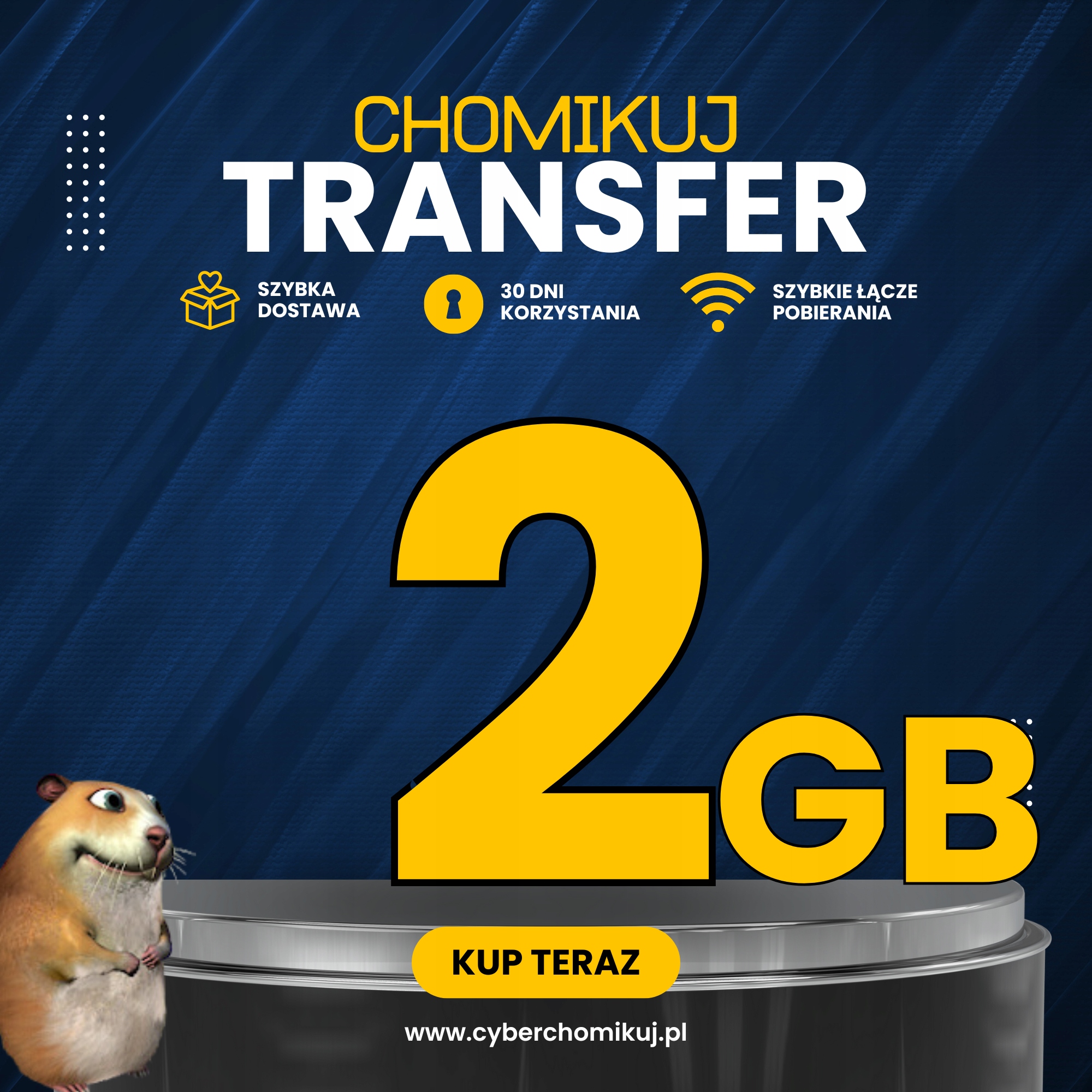 TRANSFER CHOMIKUJ 2GB | DOSTAWA AUTOMATYCZNA W 5 MINUT - Sklep, Opinie ...