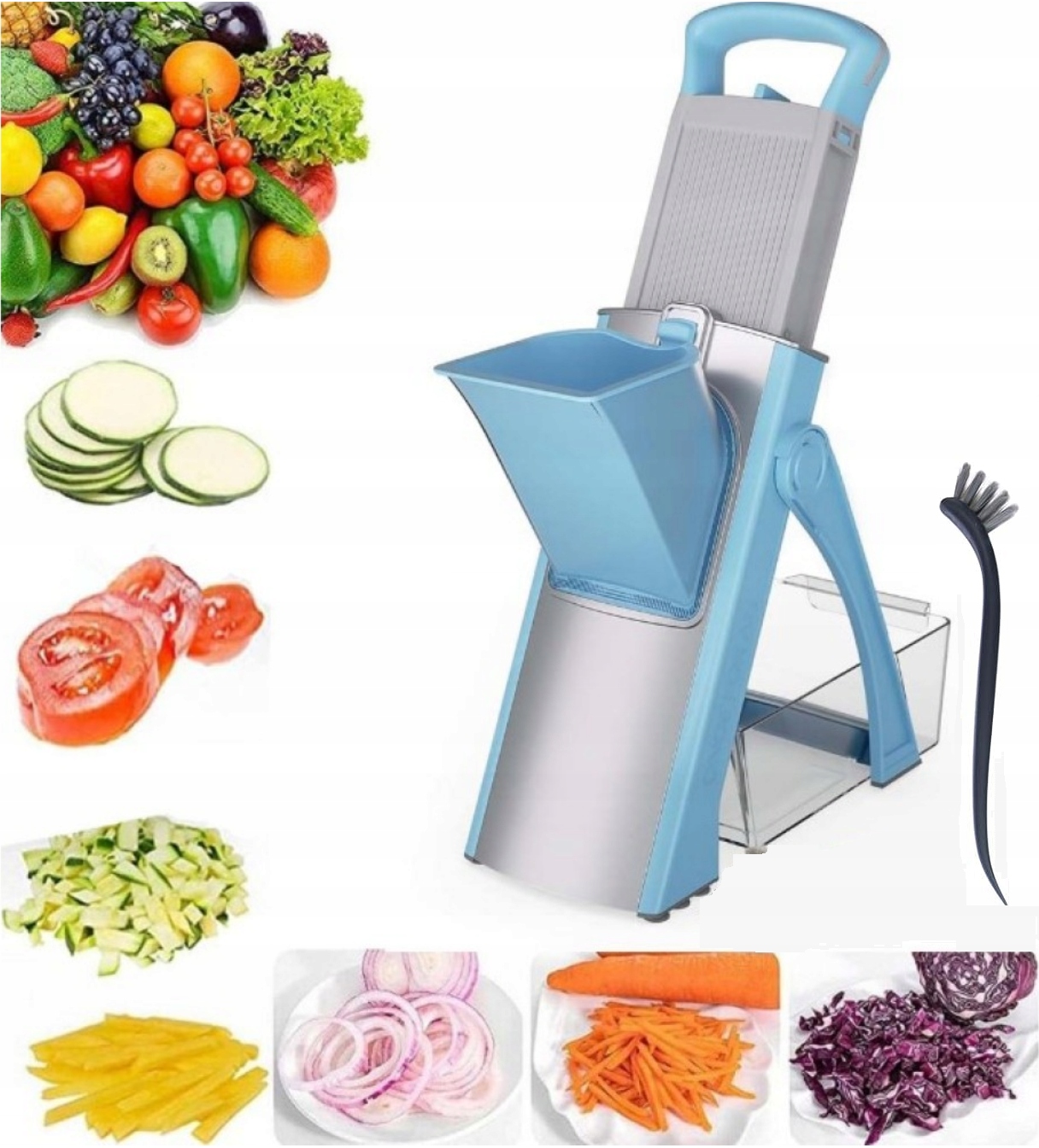 KRAJALNICA MANDOLINA SZATKOWNICA DO WARZYW I OWOCÓW TARKA ...