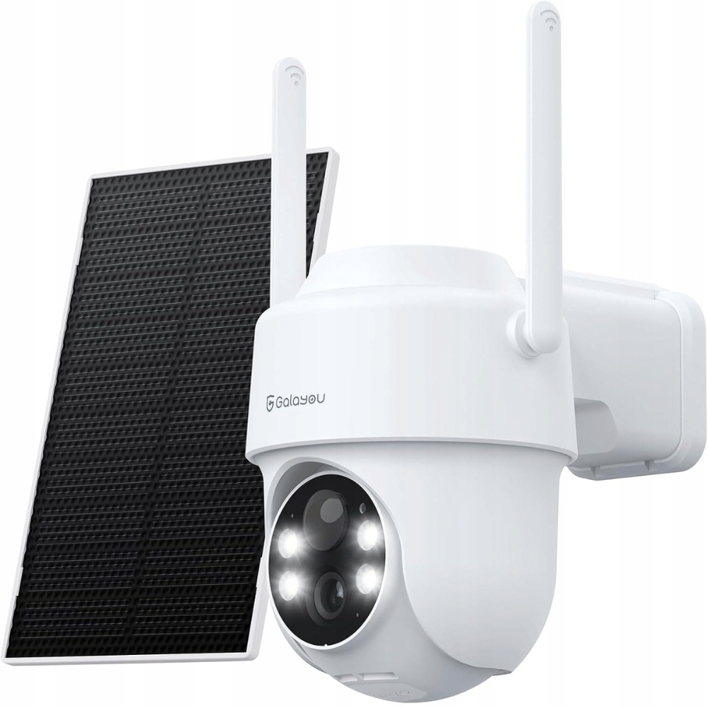 GALAYOU Kamera zewnętrzna 2K PTZ z akumulatorem i Wi-Fi, IP65 - Sklep, Opinie, Cena w Allegro