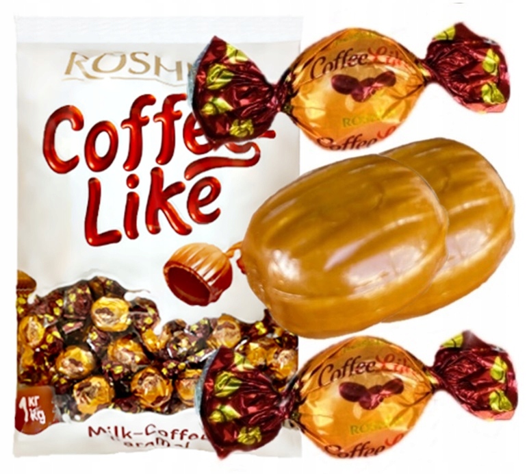 Cukierki Coffee Like kawowe Roshen 1kg 13792053504 - Allegro.pl