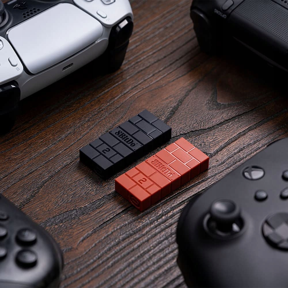 8BitDo USB Wireless Adapter 2 Brown (Switch,Steam,PC,Mac)