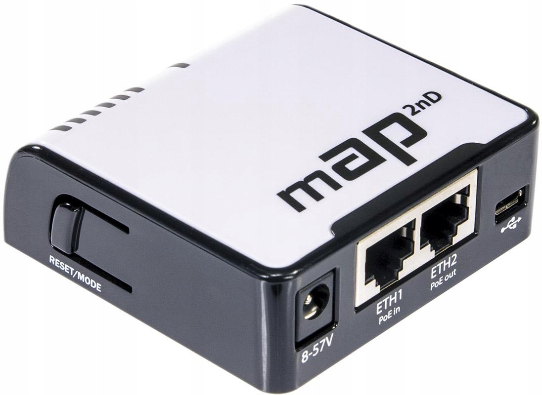 Access Point MikroTik mAP 2nD 802.11n (Wi-Fi 4) - Sklep, Opinie, Cena w ...