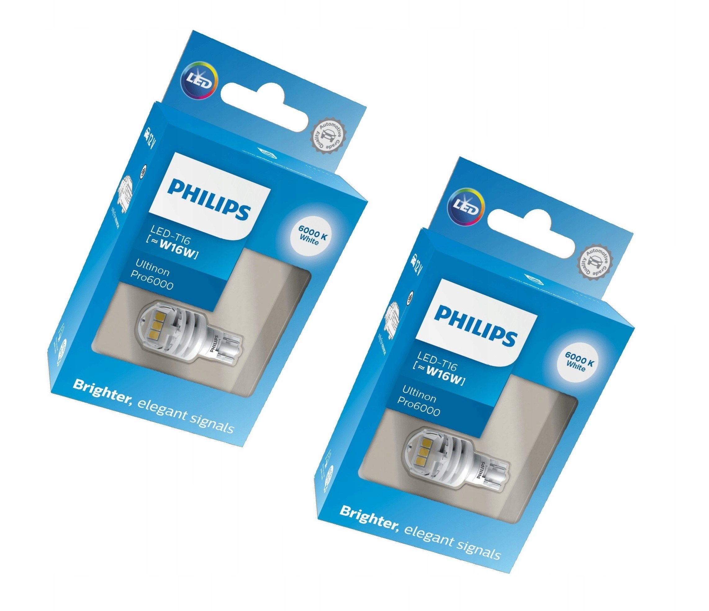 PHILIPS ŻARÓWKA W16W LED 6000K ULTINON PRO6000 12V 11067CU60X1 za 105 ...