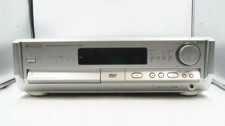 Amplituner Panasonic SA-HT80 5.1 srebrny • Opinie - Allegro