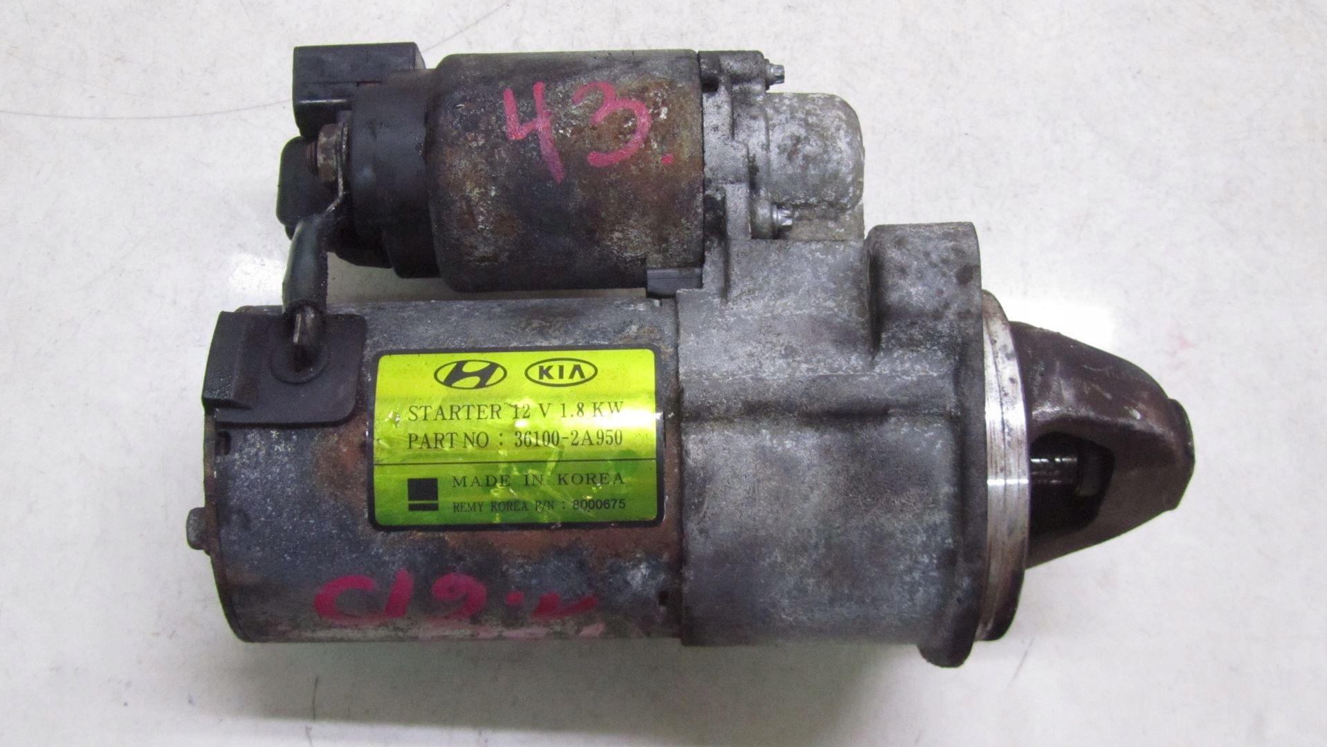 HYUNDAI I30 II 1.6 ROZRUSZNIK 36100-2A950 024/043 za 390 zł z Rawa ...