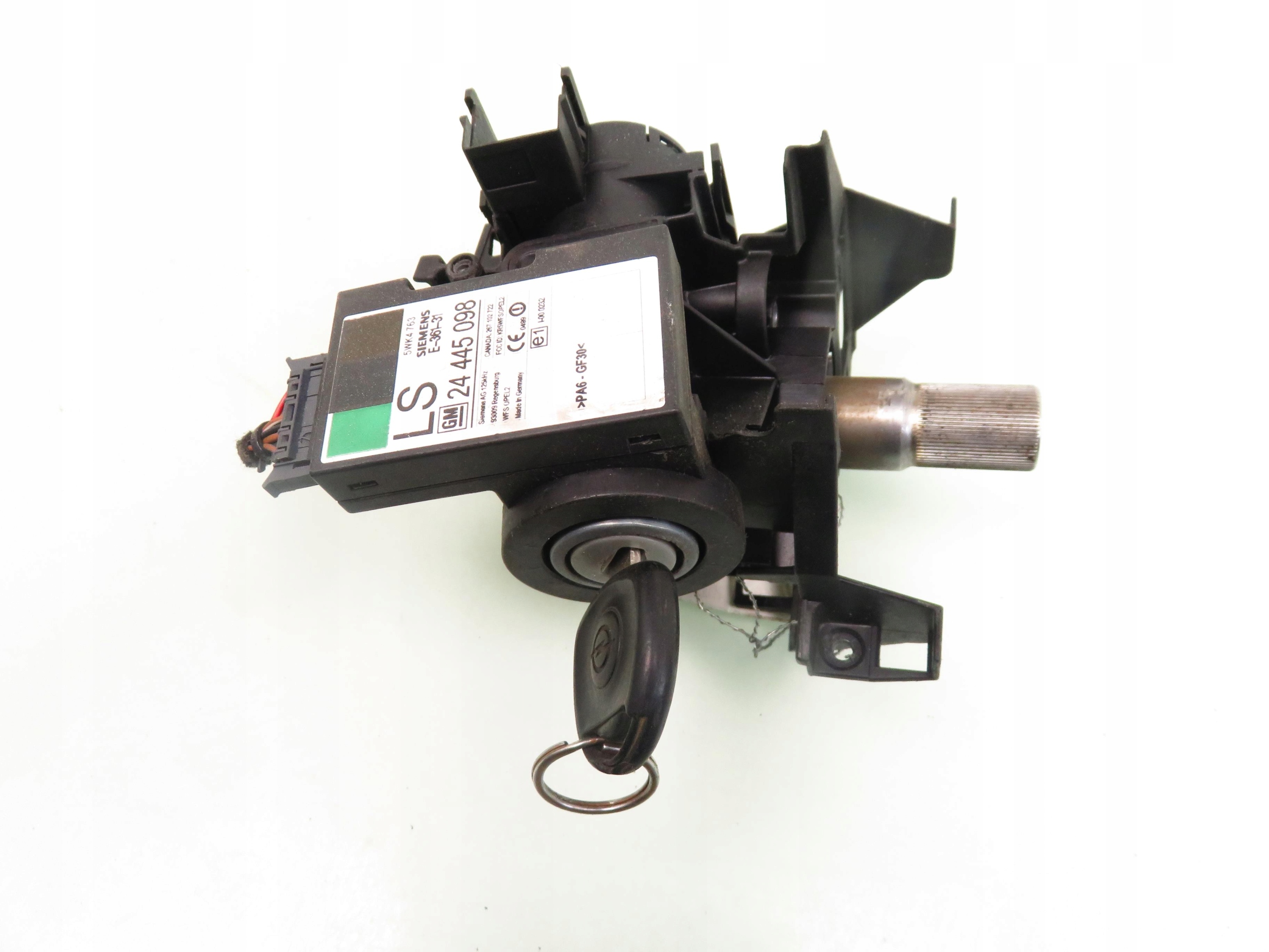 IMMOBILIZER OE 24445098 + KOSTKA STACYJKI OE 90589314 OPEL CORSA C 1 ...