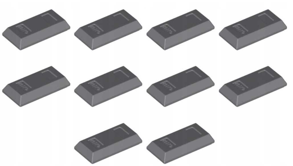 Lego 99563 slitek 1x2 c. šedý / Dark Bluish Gray 10 ks N za 26.00CZK ...