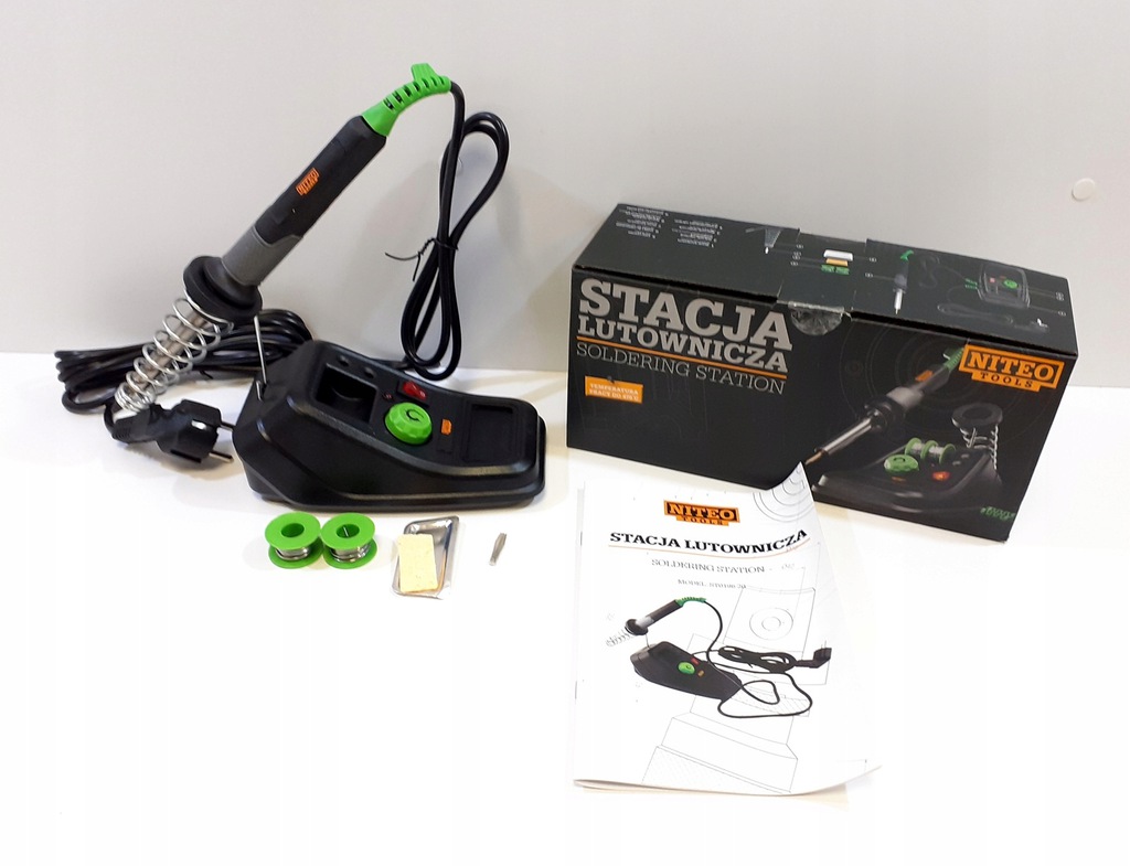 Stacja lutownicza Niteo Tools lutownica 48W 470'C (5901619917459 ...