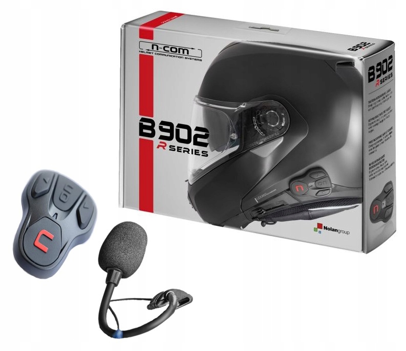 NOLAN N-COM B902 R Interkom Motocyklowy Zestaw Na 1 Kask 8030635809428 za 846.99PLN z Łódź ...