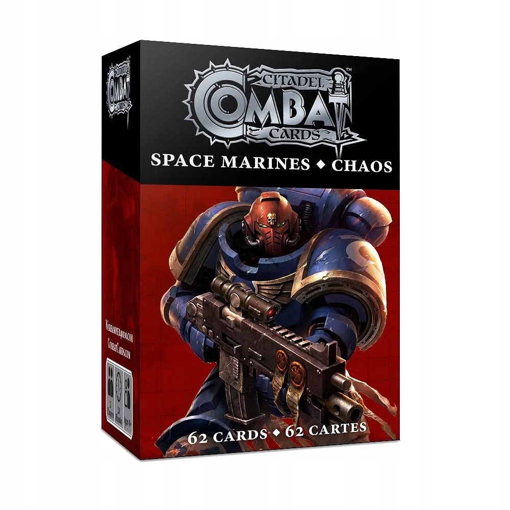 Warhammer 40000 Citadel Combat Cards - Space Marines + Chaos - Stan: Nowy 45.00PLN - Sklepy ...