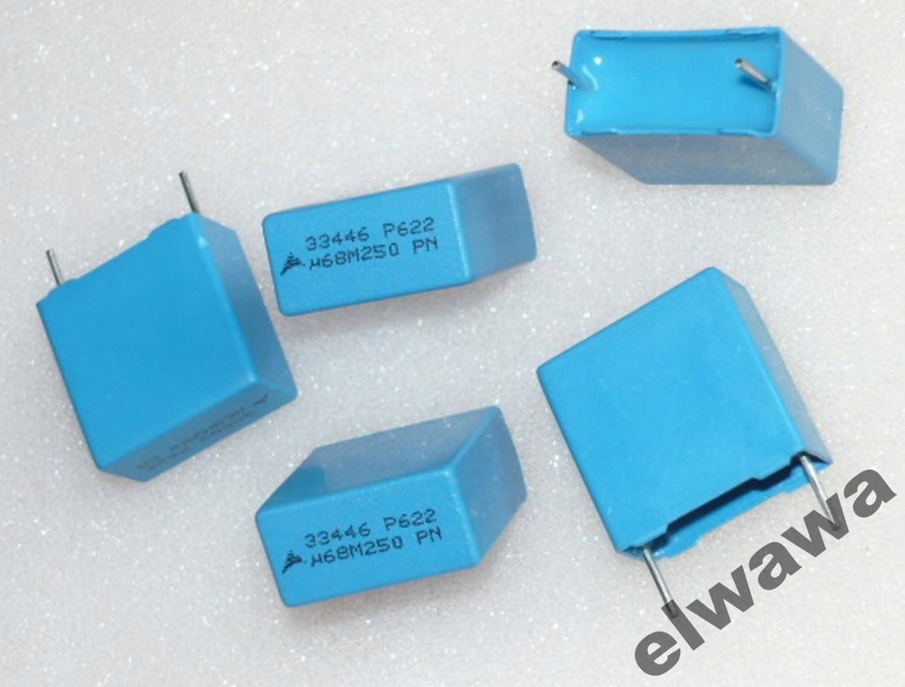 Kondensator fol. 680nF 250V 20% R15 SIEMENS 20szt. • Cena, Opinie - Allegro
