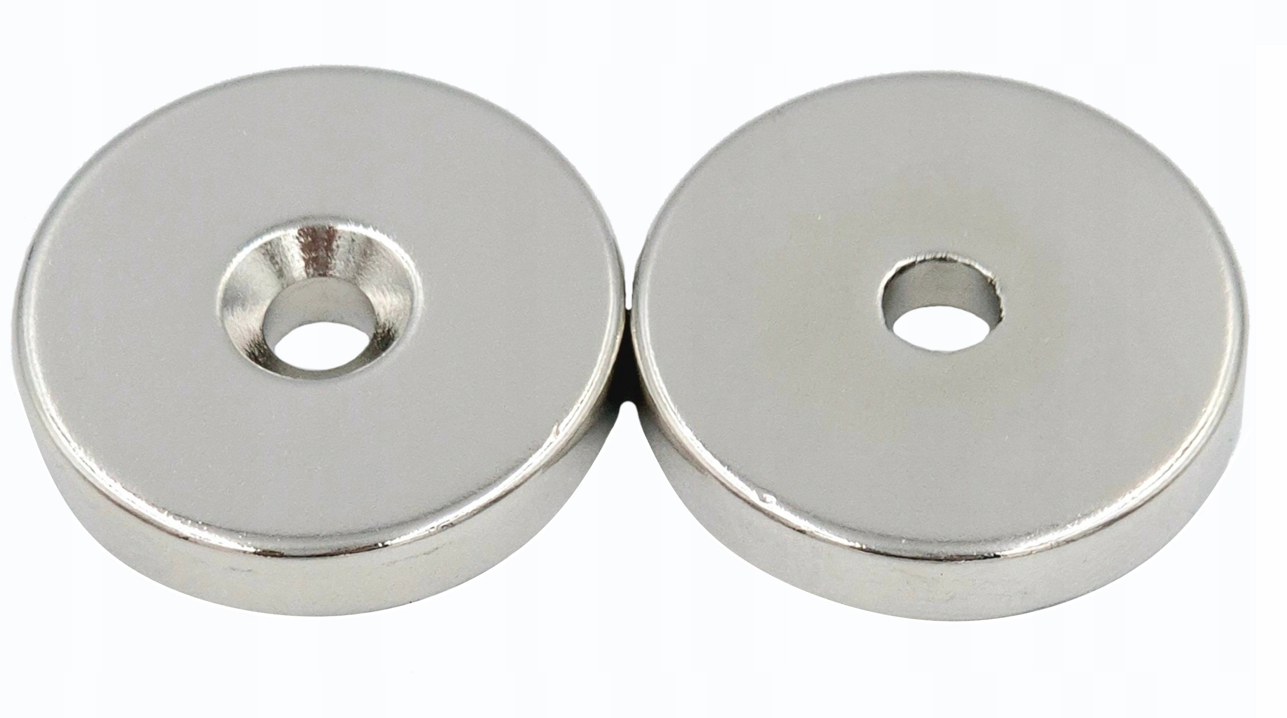 MAGNES NEODYMOWY MOCNY 30x5 mm Z OTWOREM 7,5/4,5 mm POD WKRĘT (z ...