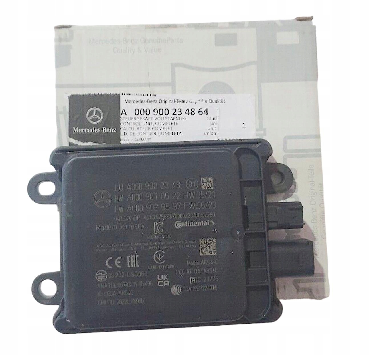 RADAR ZDERZAK PRZEDNI MERCEDES W206 W223 W214 W236 W254 W294 W295 W296 ...