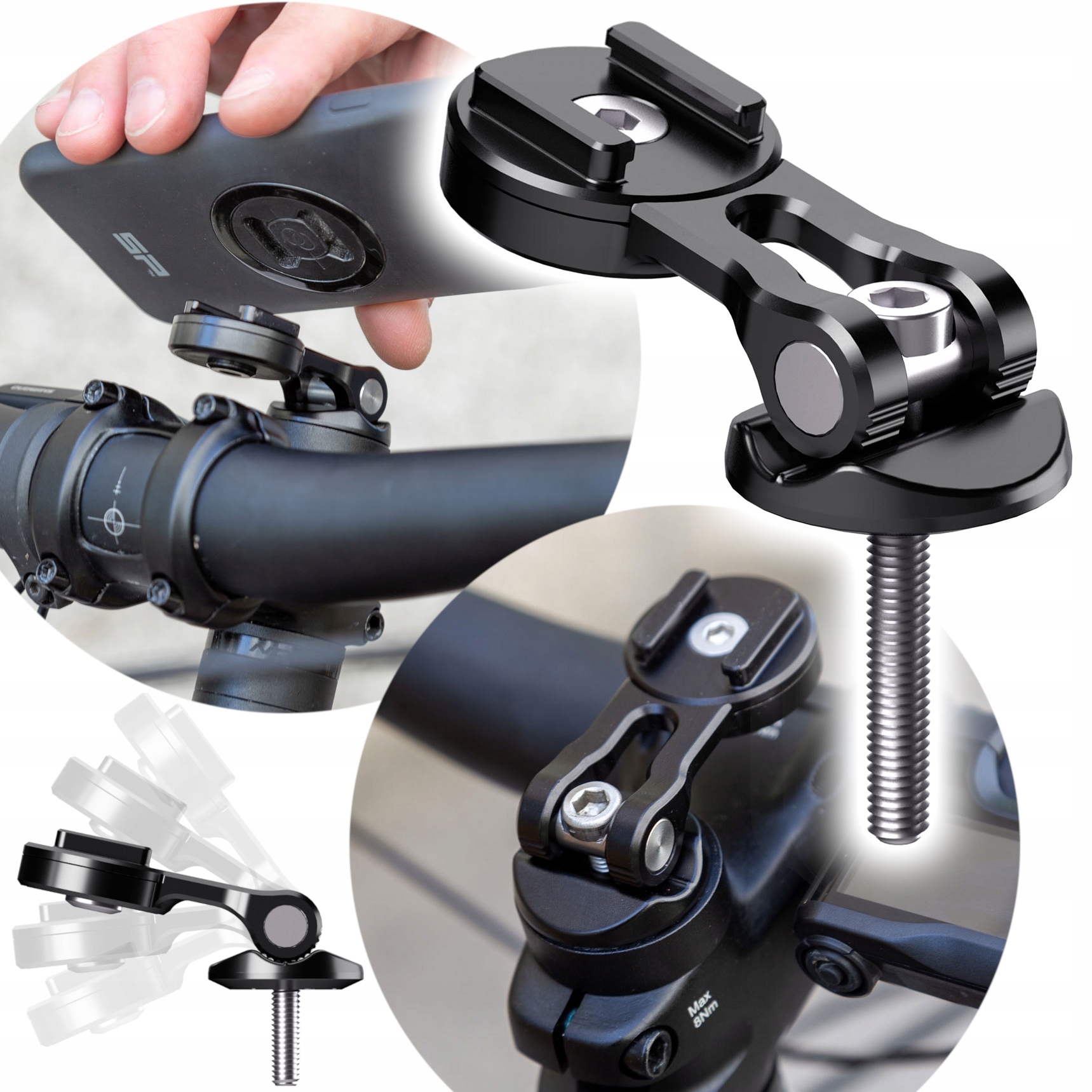 Držák na telefon SP Connect Stem Mount Pro za 1241.00CZK - Allegro