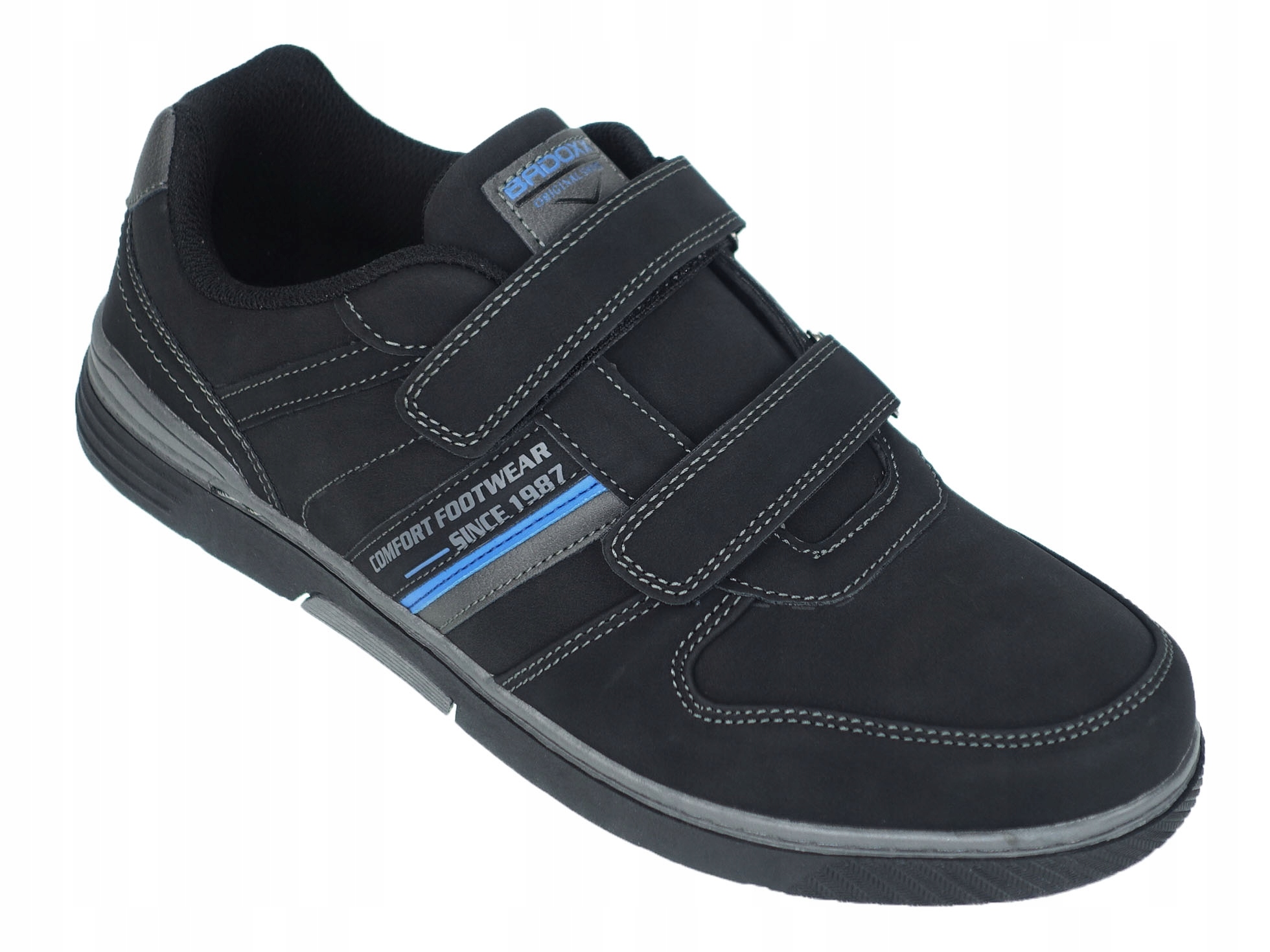 BUTY MĘSKIE SPORTOWE ADIDASY NA RZEPY LEKKIE 12598035409 - Allegro.pl