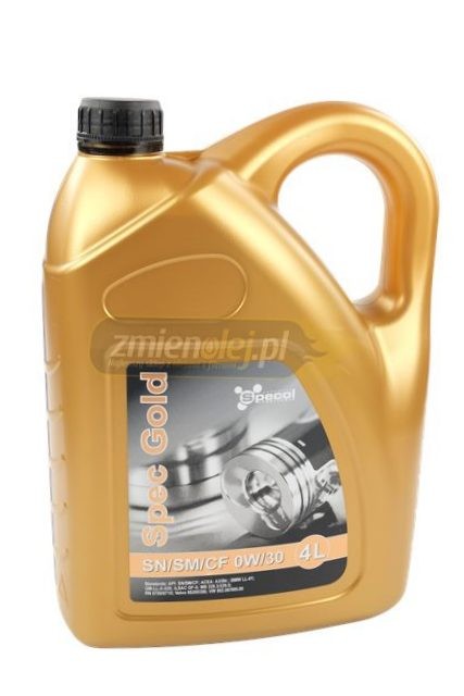 Olej silnikowy Specol 0W30 Spec Gold Syntetic 4L za 115 zł z Wieliczka ... Olej silnikowy Specol 0W30 Spec Gold Syntetic 4L za 115 zł z Wieliczka ...