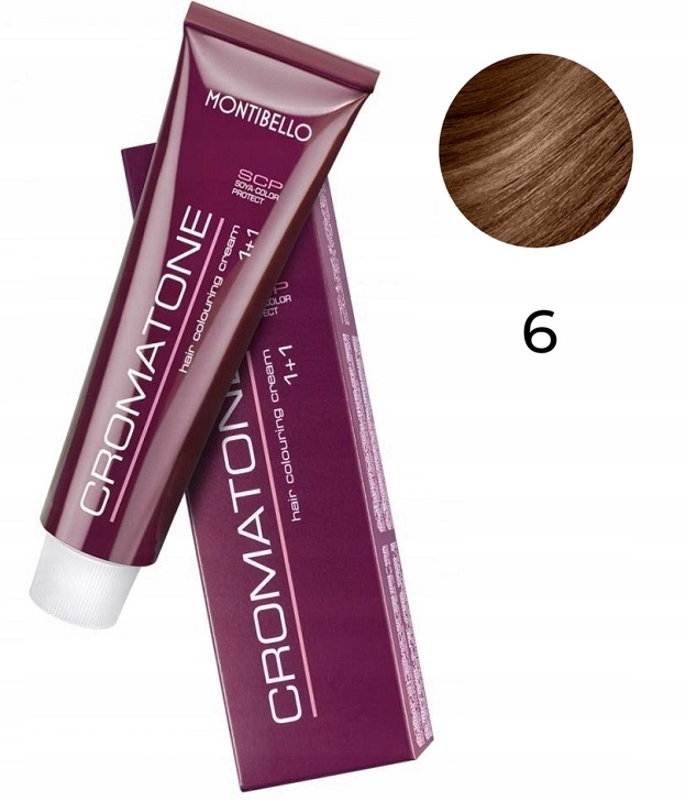 MONTIBELLO Farba Do Włosów CROMATONE Nr 6 (8429525108374) • Cena, Opinie • Koloryzacja ...