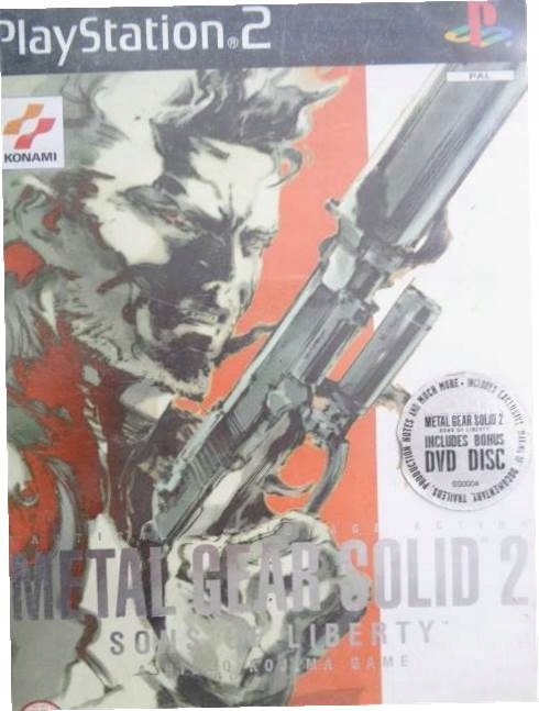 METAL GEAR SOLID 2 Sons of Liberty 2 PlayStation 2 (PS2) pudełkowa ...