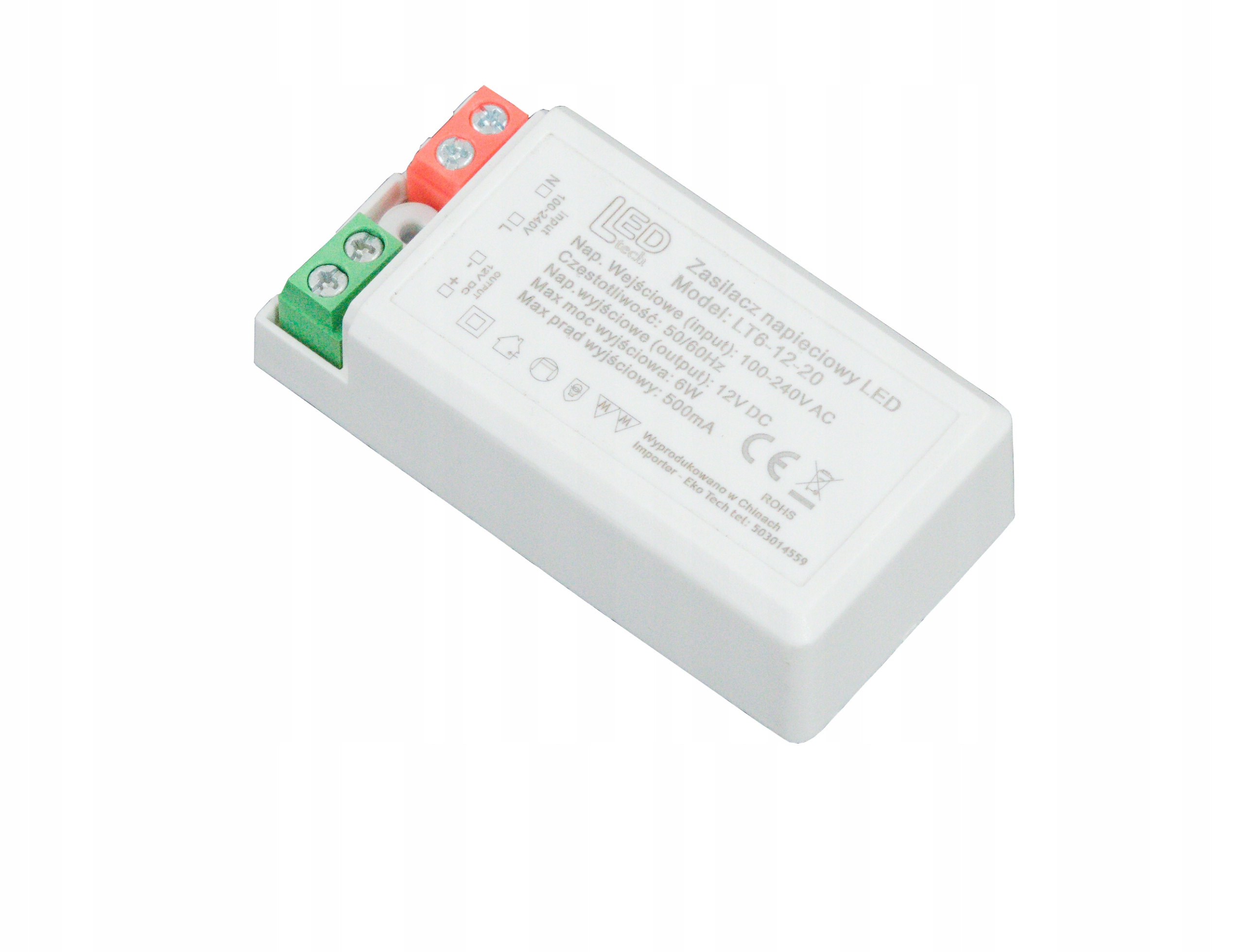 Zasilacz 12v 500ma 6w - Niska cena na Allegro