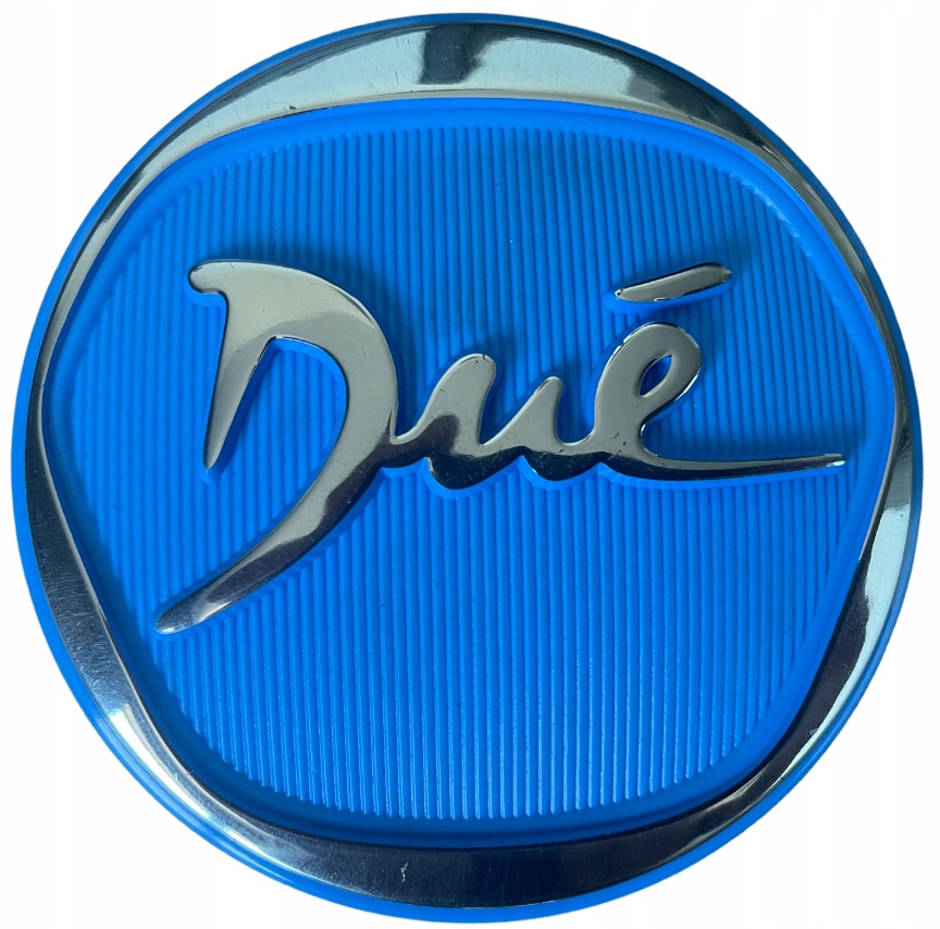 EMBLEMAT ZNACZEK DUE FIRST NA MASKE I KLAPĘ NIEBIESKI ORYGINAŁ za 170 ...