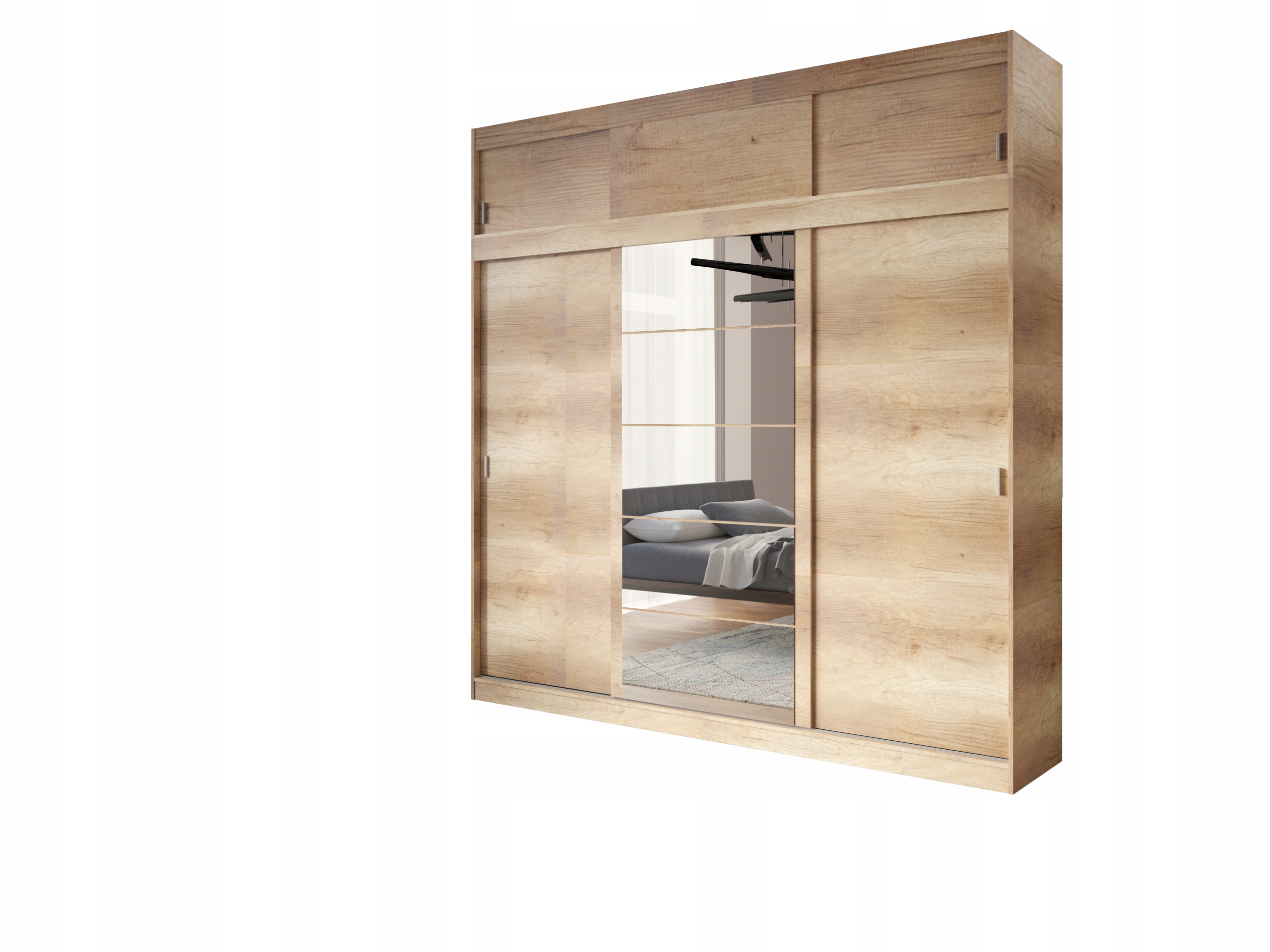 Szafa Przesuwna Lustro+Nadstawka 230cm| Canion • Cena, Opinie • Szafy ...