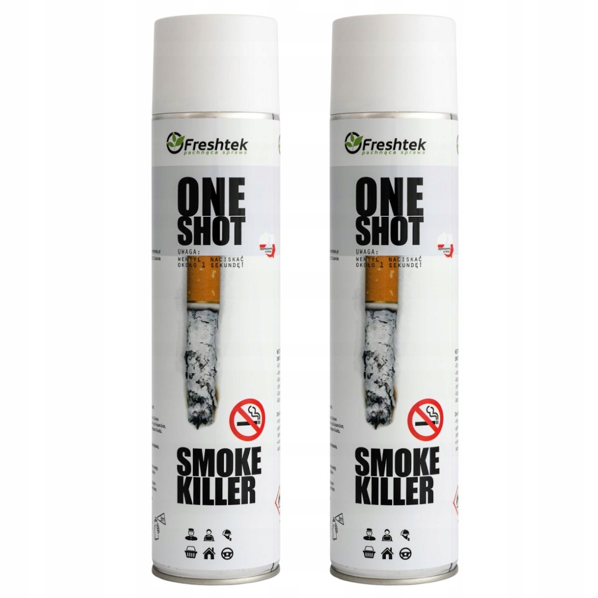 Freshtek One Shot SMOKE KILLER 600 ml (5906395398447) • Cena, Opinie ...