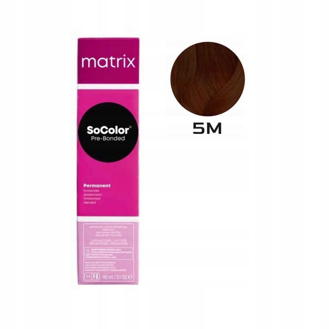 Matrix SoColorBeauty farba 5M Jasny Brąz Mokka (3474636991419) • Cena ...
