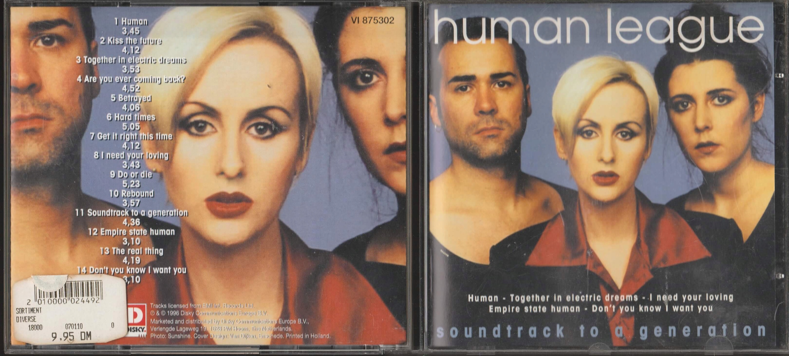 Soundtrack To A Generation Human League CD - porównaj ceny - Allegro.pl