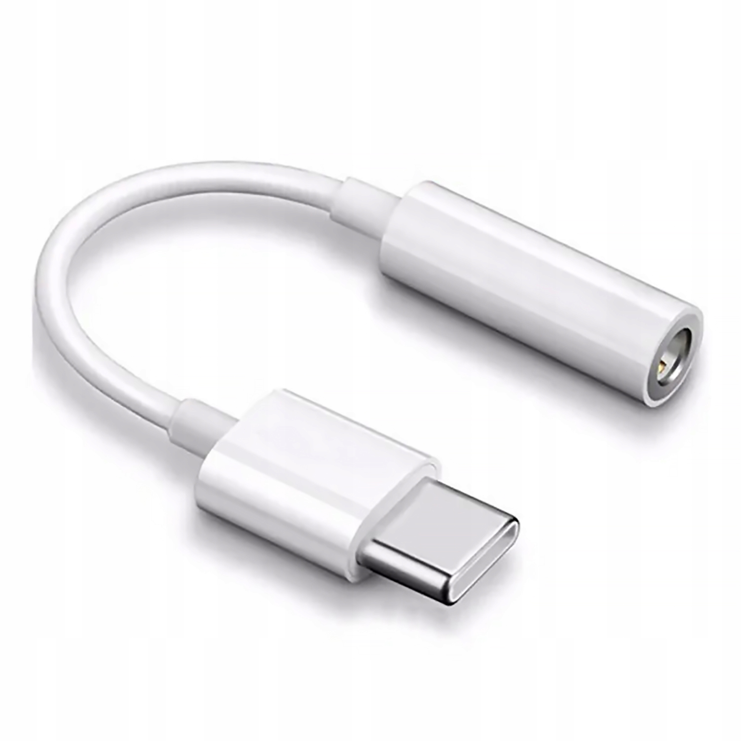 PRZEJŚCIÓWKA ADAPTER PRZEWÓD AUDIO AUX USB-C DO MINI JACK 3,5 MM ...