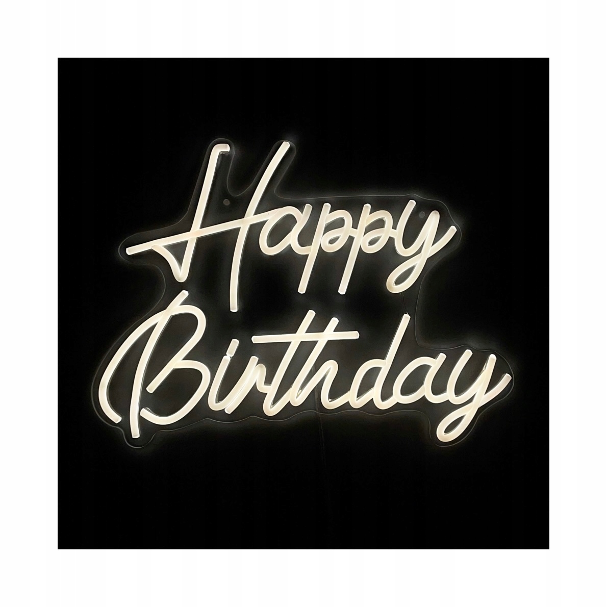 Neon LED Napis Ledowy na ścianę Happy Birthday (3852c748-76b2) • Cena ...