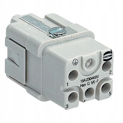 HARTING 09140022651 Han 2 MOD STI-S 100A/16-35mm2 • Cena, Opinie - Allegro