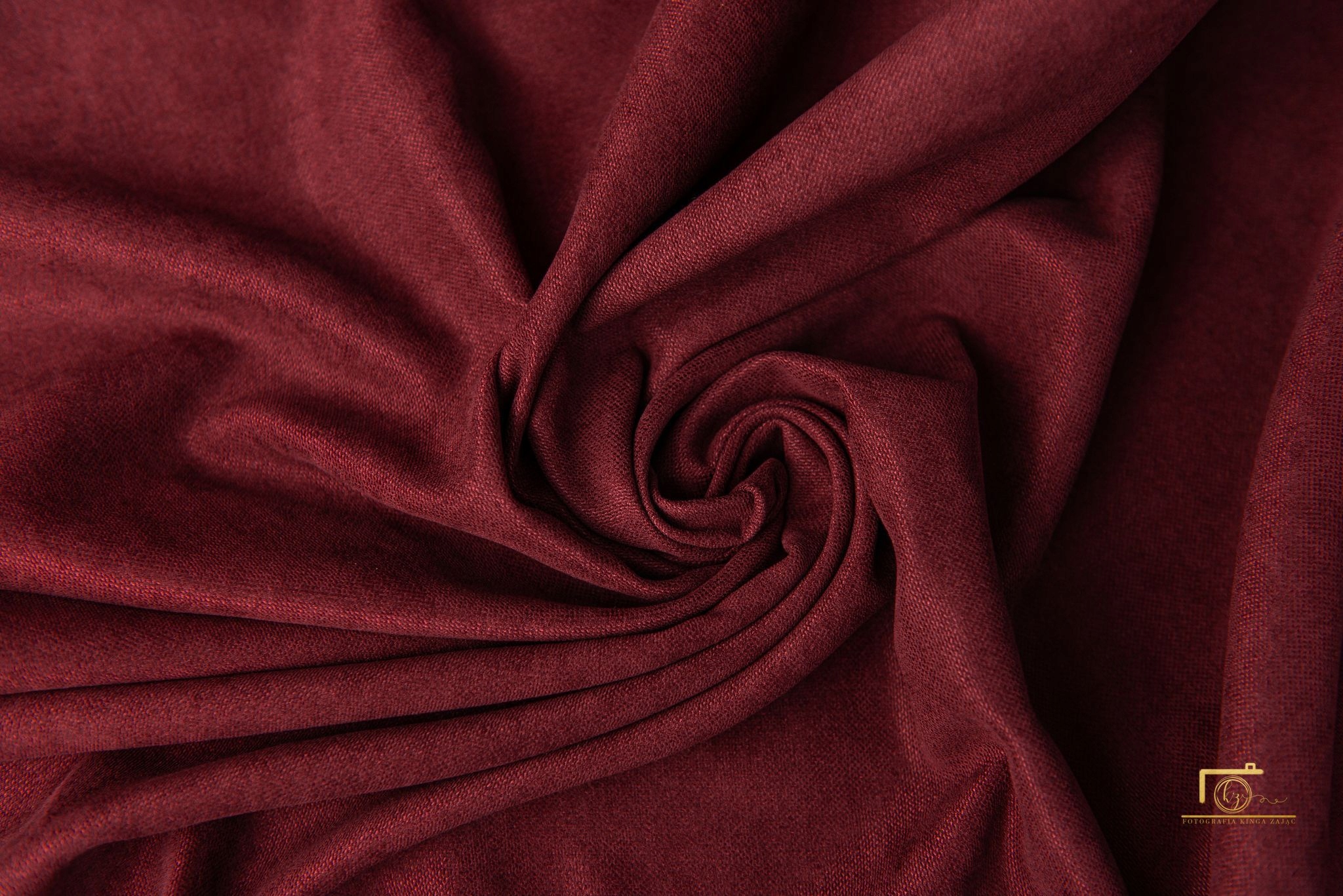 Welur Bordo - Niska cena na Allegro